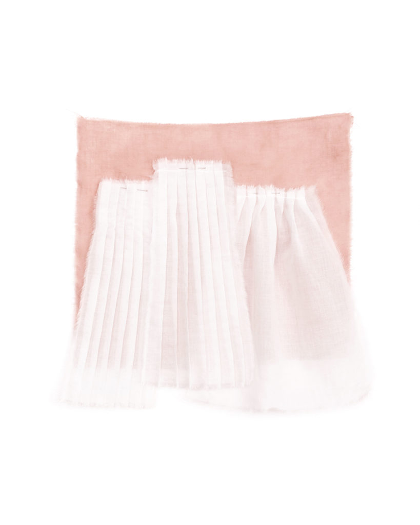 Qu'est-ce qu'un pli plat et comment le coudre ? • Rose Capsule